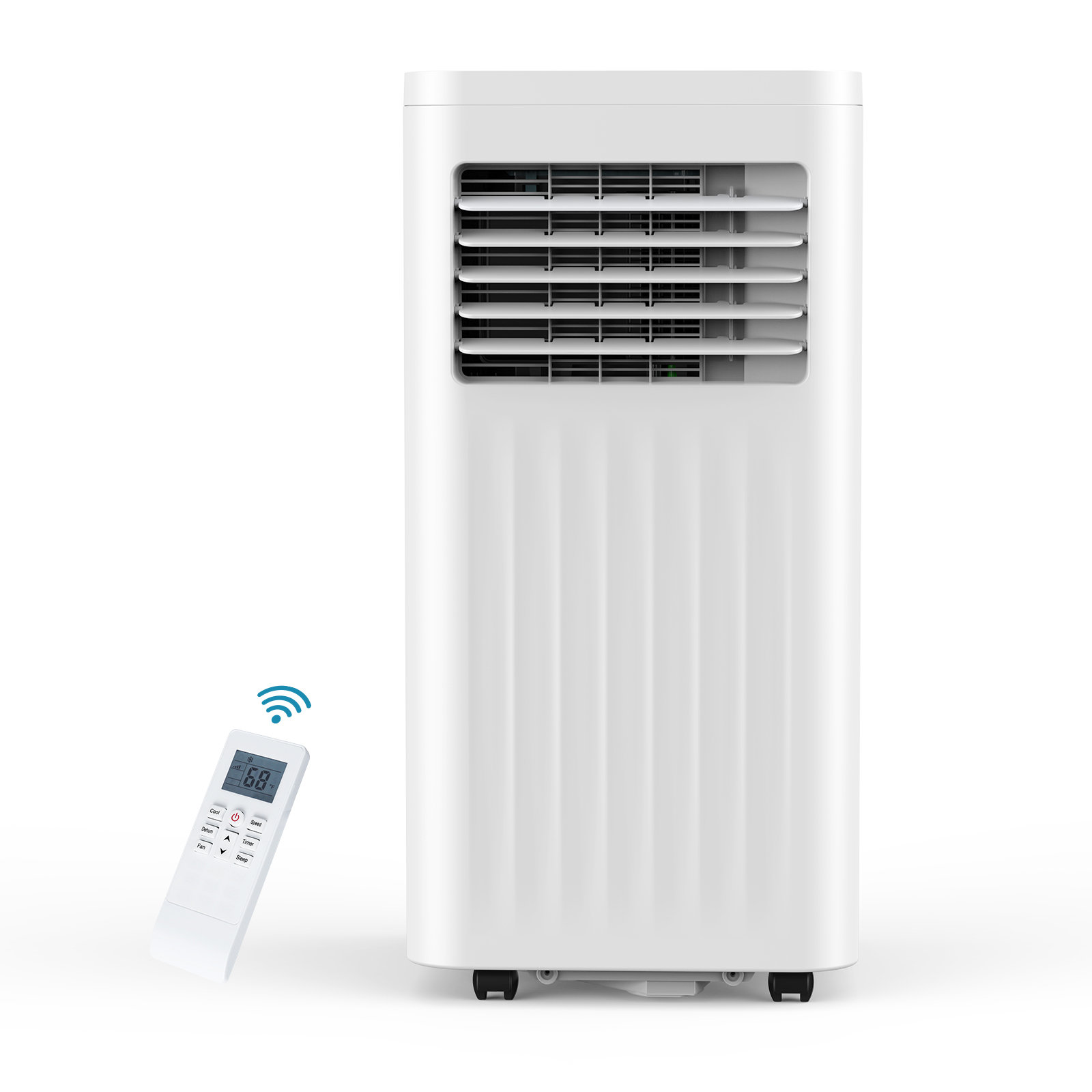 COWSAR 3-In-1 10,000 BTU Portable Air Conditioner with Dehumidifier ...
