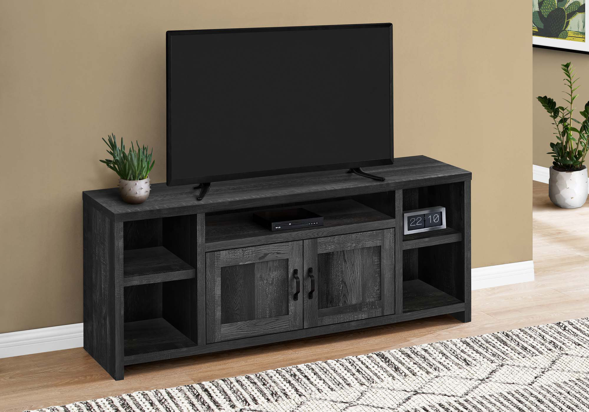August Grove® TV Stand,60 Inch, Media Entertainment Center, Storage ...
