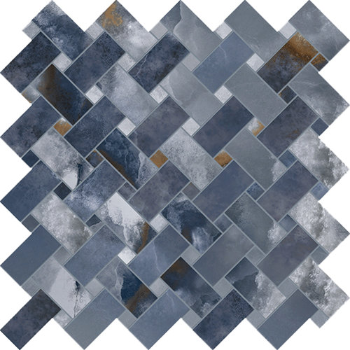 Tilefy Eclipse Intrecci Porcelain Mosaic Floor and Wall Tile | Wayfair