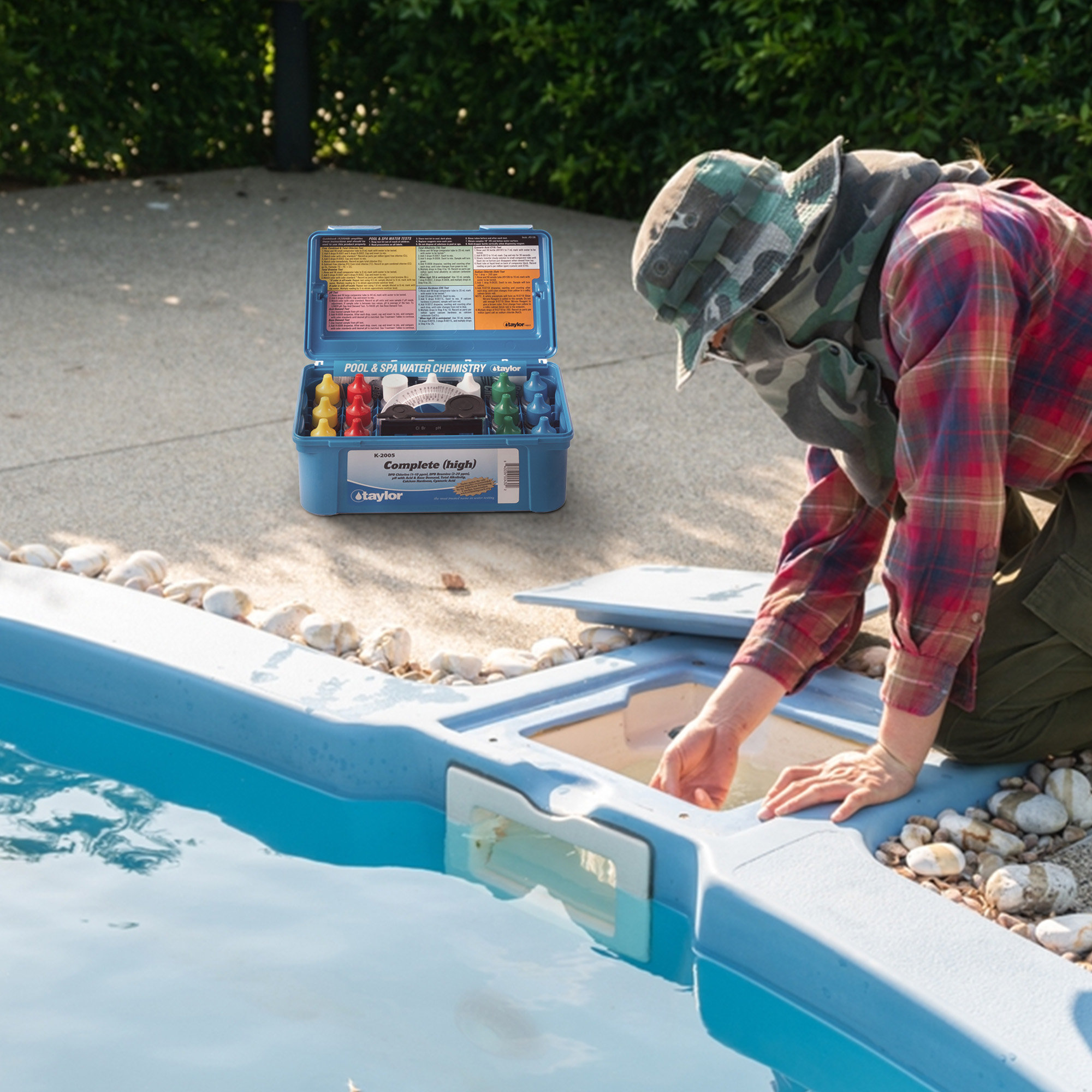 Taylor K-2006C Service Complete Swimming Pool Spa FAS-DPD Chlorine Test ...