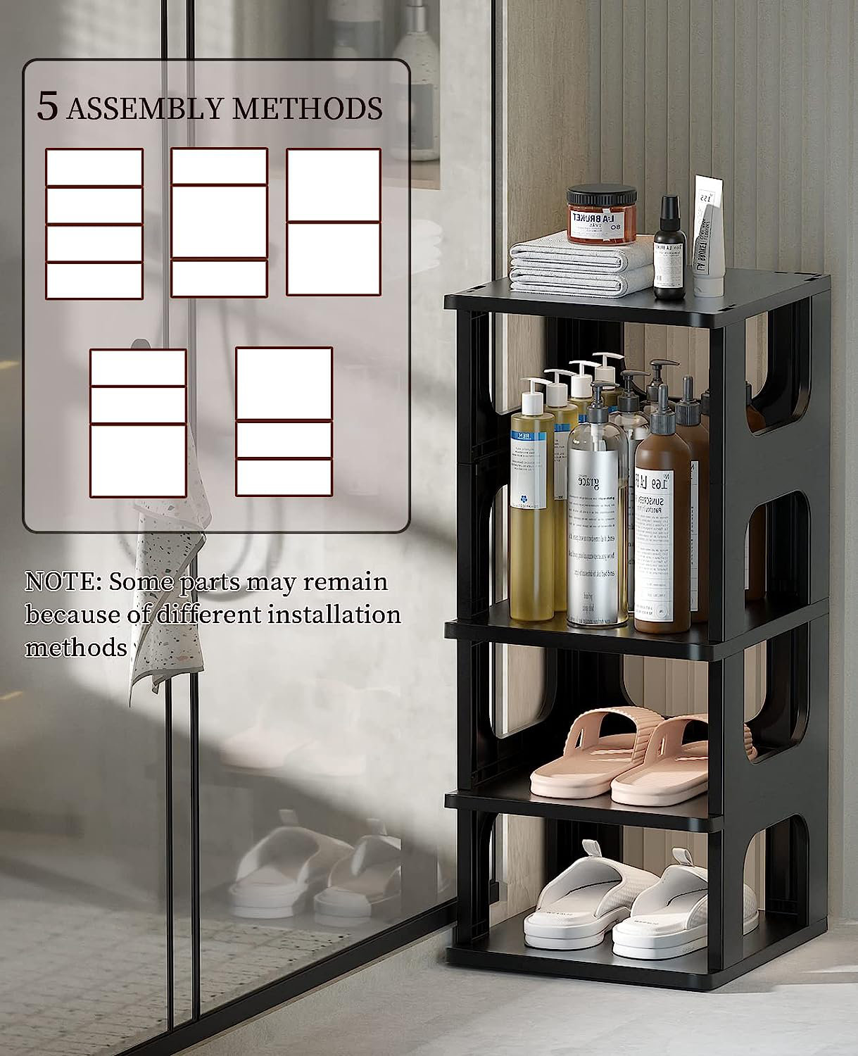 Ivy Bronx Shoe Organizer Shoe Rack For Small Spaces 5 Tier - Wayfair Canada