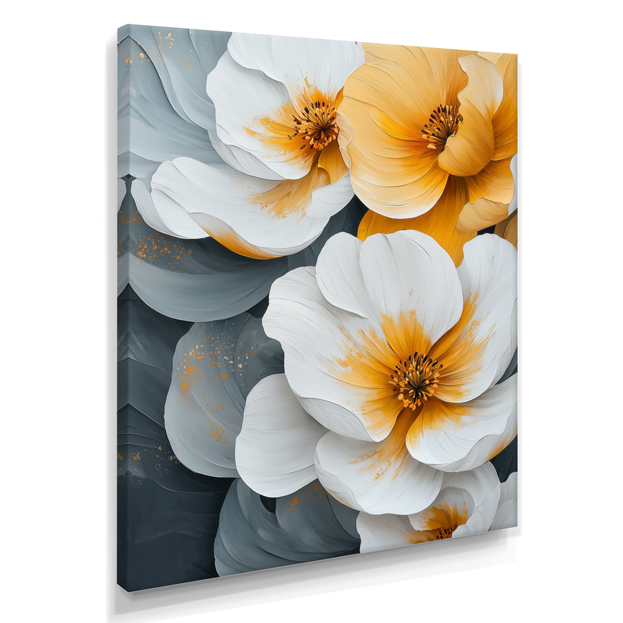 Winston Porter Beaman - Floral Canvas Art Print | Wayfair