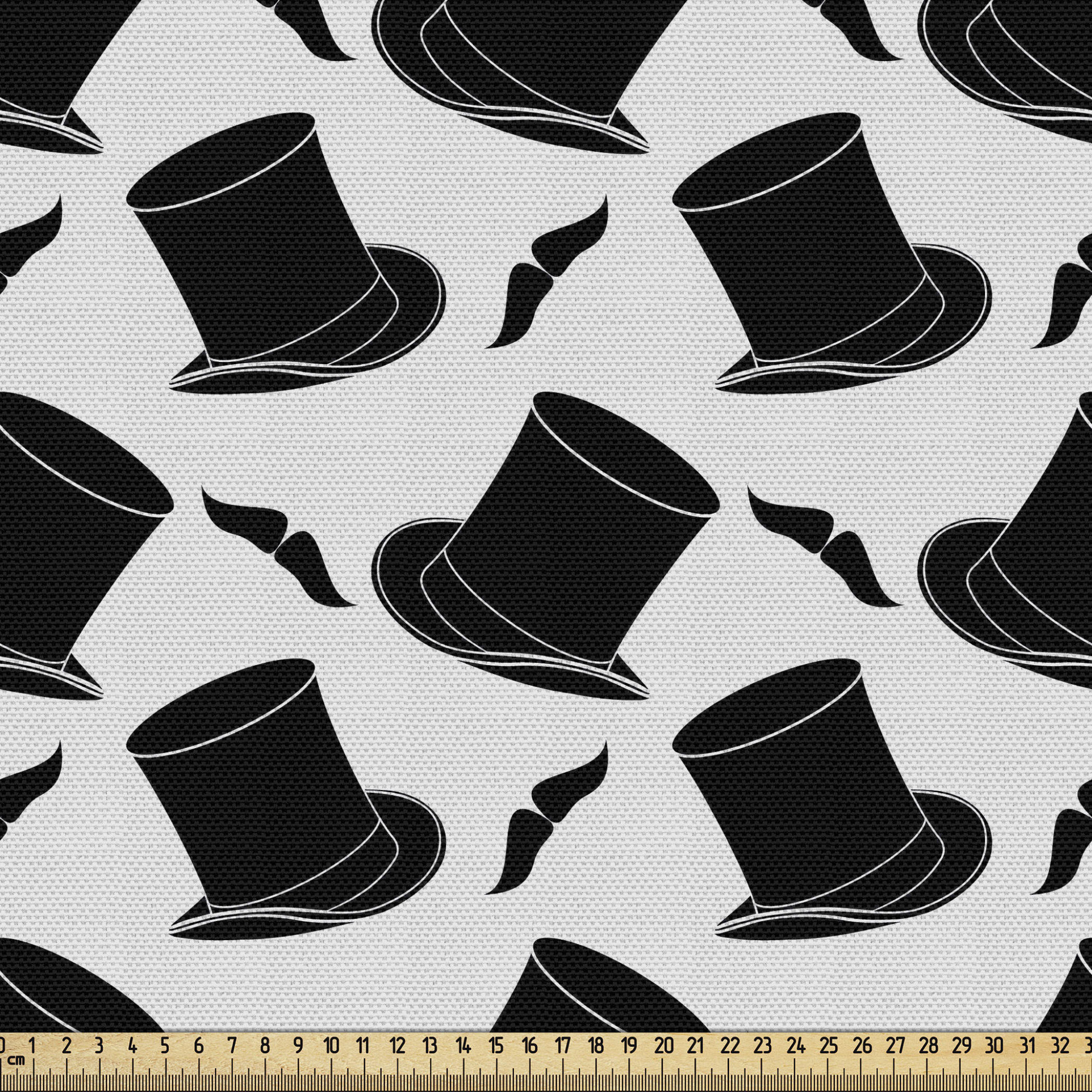 East Urban Home Manly Fabric By The Yard, Gentleman Magician Hats And ...