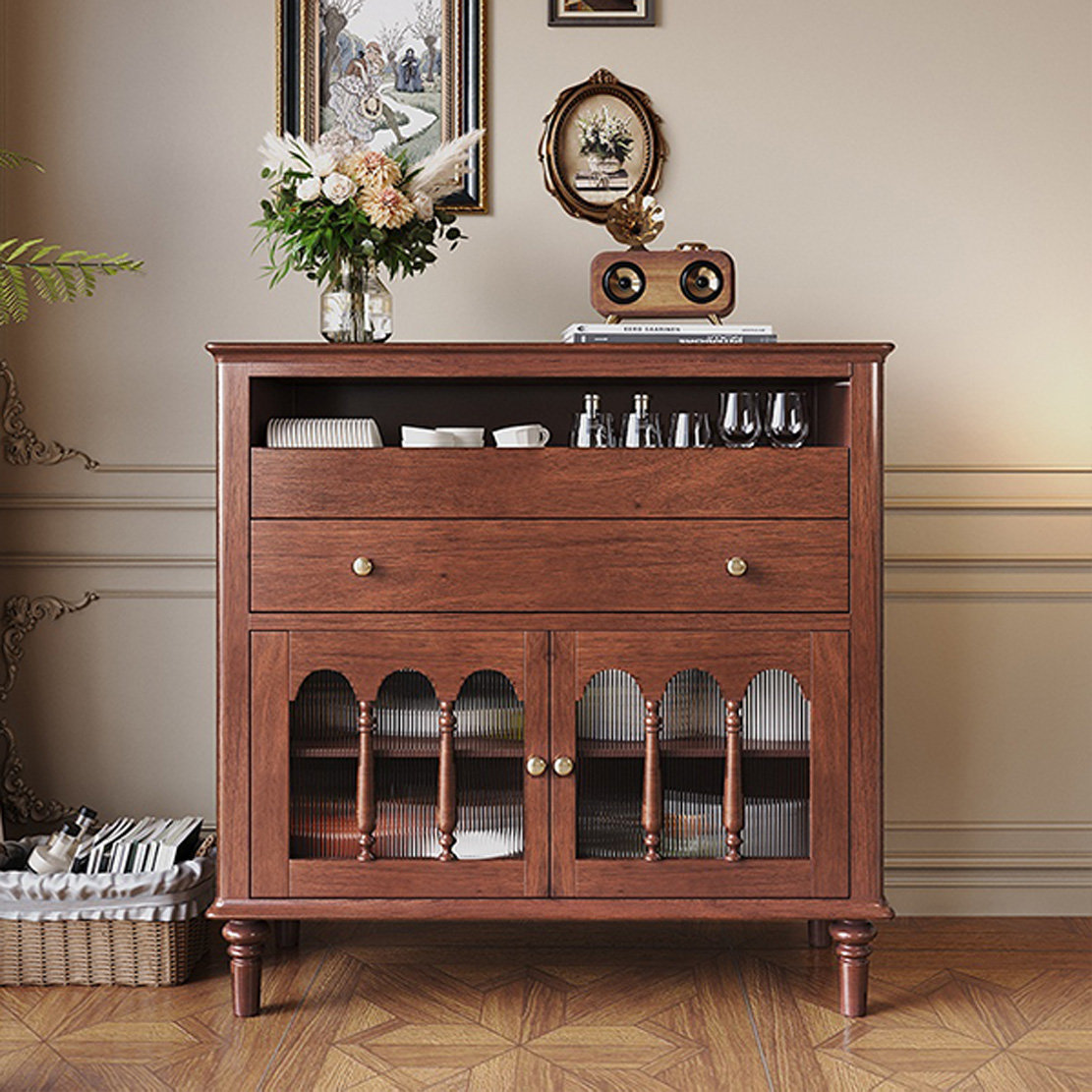 Canora Grey A decorative cabinet with elegant aesthetics | Wayfair