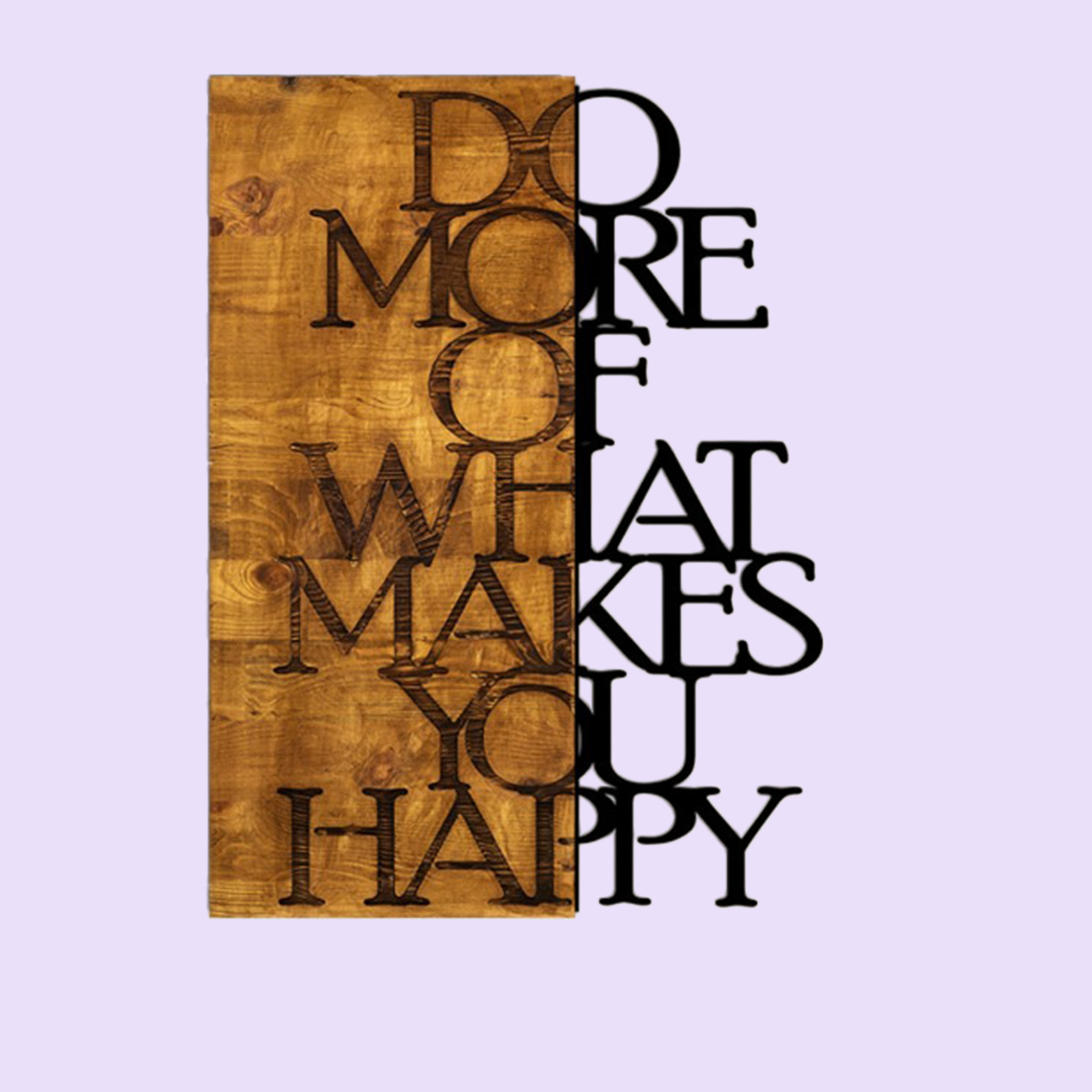 Latitude Run® Wood & Metal Decorative Text Wall Decor | Wayfair