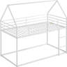 Alwyn Home House Bunk Bed With Metal Assembly And Built-In - Easy To Up ...