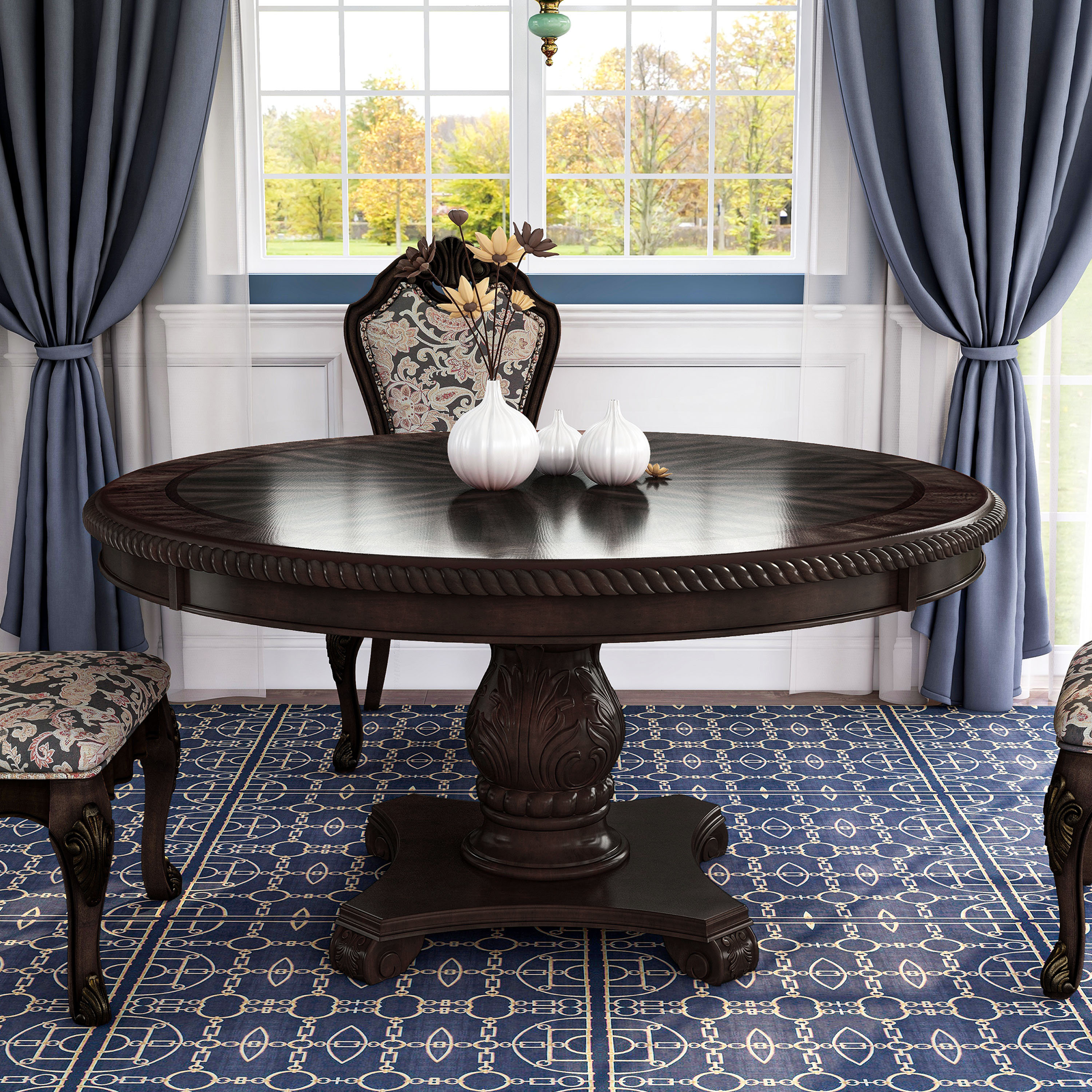 Bloomsbury Market Palmyra Pedestal Dining Table & Reviews - Wayfair Canada