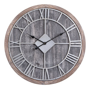 Gracie Oaks Oversized Bernhard 28" Wall Clock & Reviews | Wayfair
