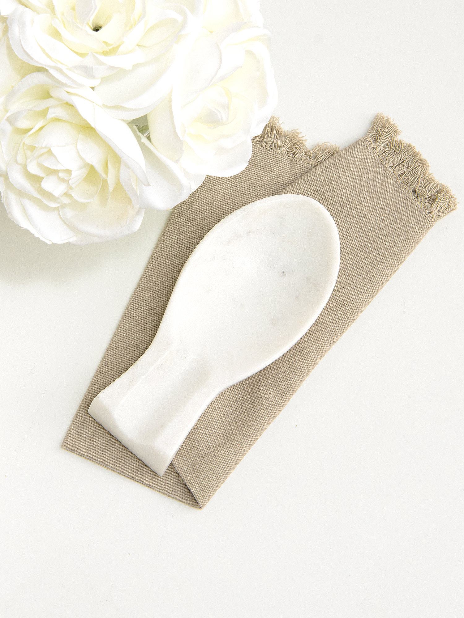 Rosecliff Heights Mable Marble Spoon Rest & Reviews | Wayfair