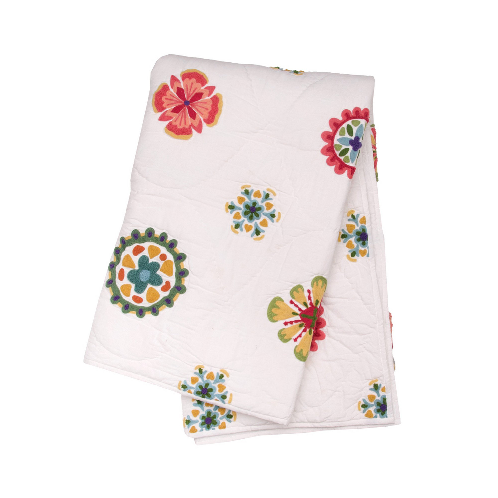 carol & frank Fallon Botanical Throw Blanket | Wayfair