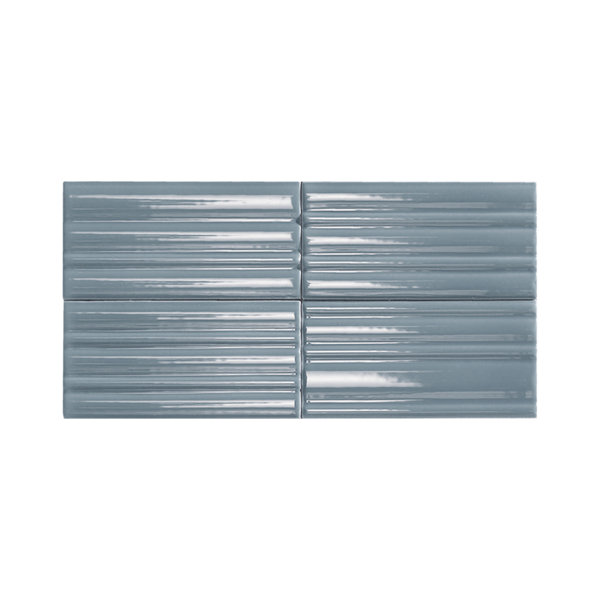 Tile Market Piccolo Sticks 2.5x5 3D Ribbed Wall Tile | Wayfair