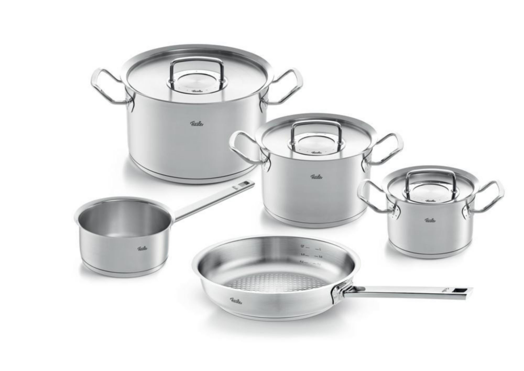 Fissler Original-Profi Collection Stainless Steel 8-Piece Cookware Set ...