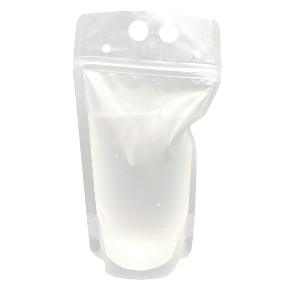 G.E.T. 100 Piece 16 Ounce Freezable Drink Pouches for Juice and ...