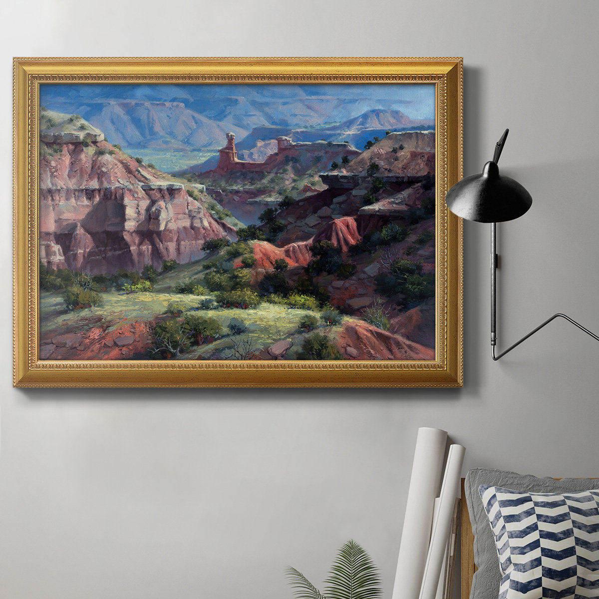 Loon Peak® Classic Palo Duro - Picture Frame Painting on Canvas | Wayfair