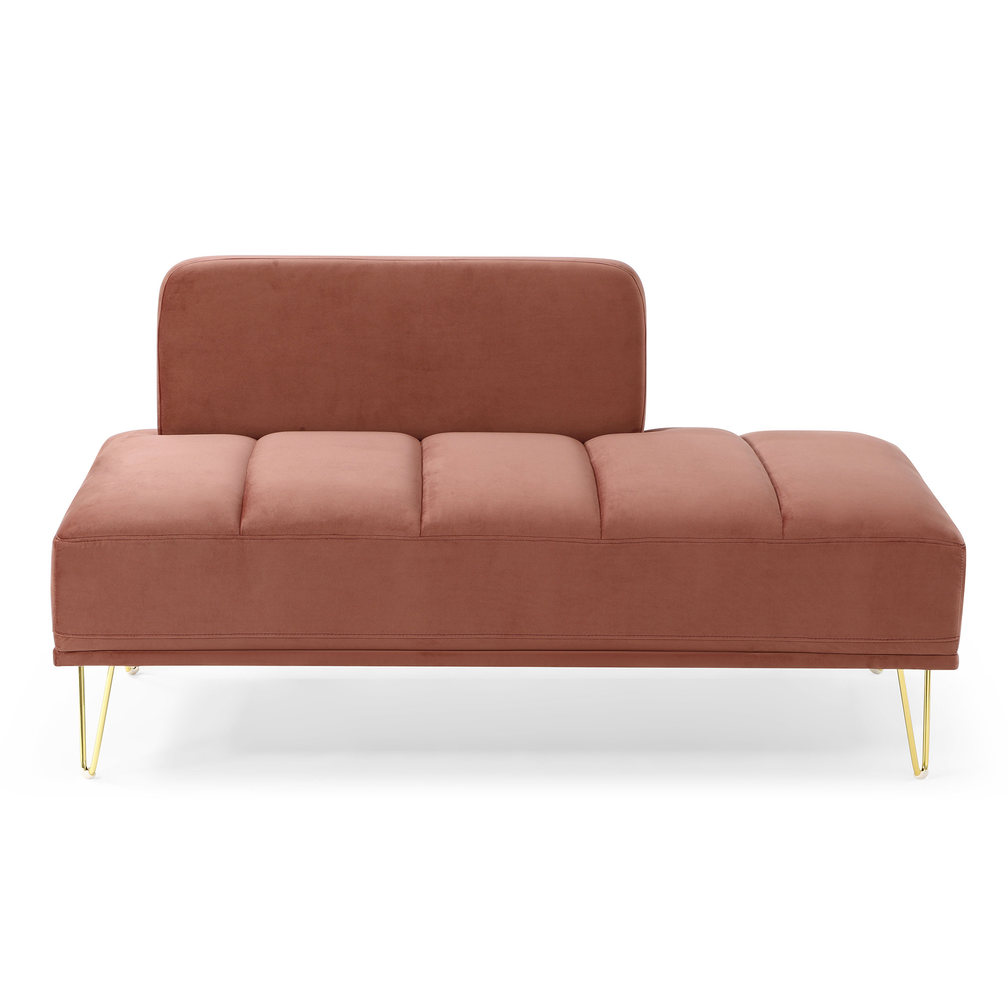 Everly Quinn Melaher Velvet Upholstered Bench | Wayfair