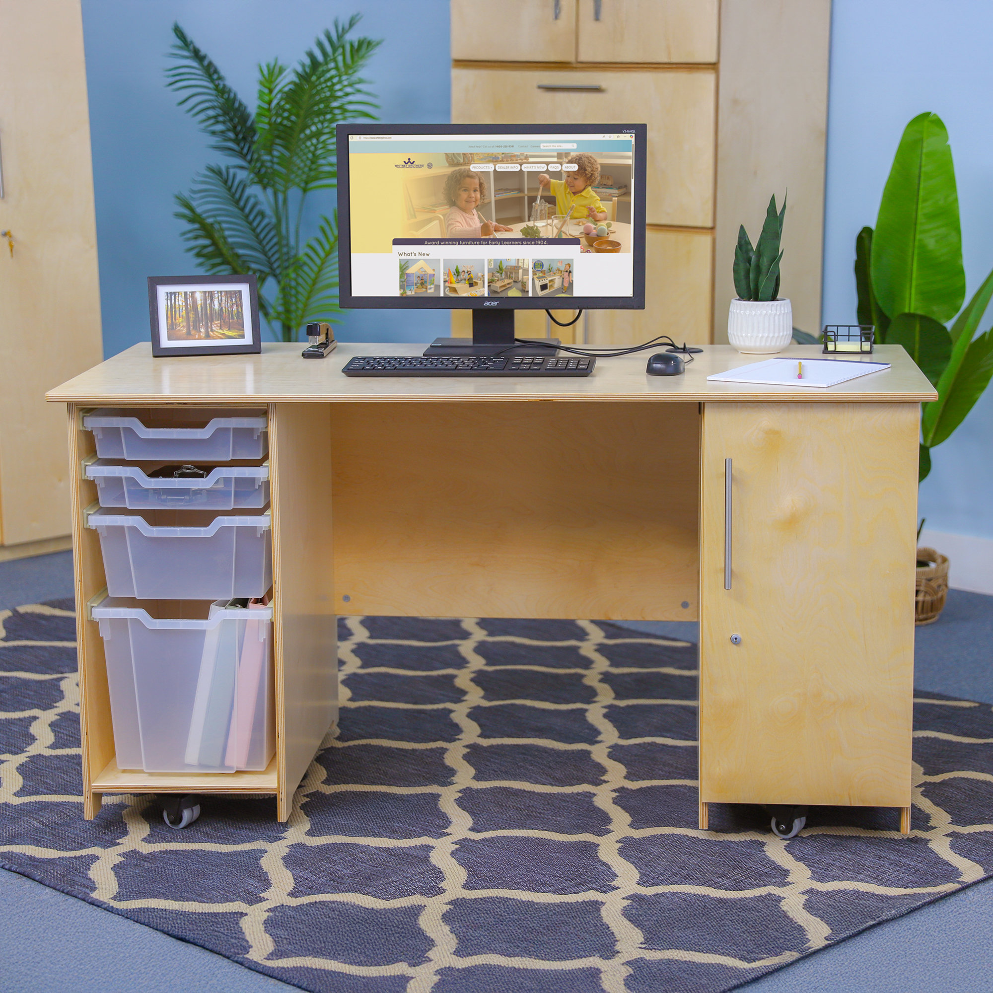 Whitney Brothers® Teachers Computer Desk - Wayfair Canada