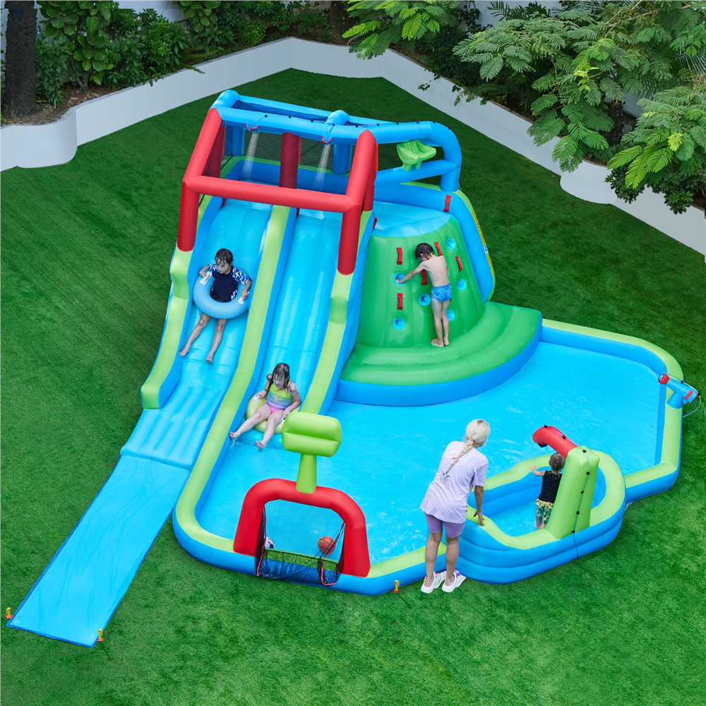 Yaheetech 21' x 17' Inflatable Slide with Air Blower & Reviews | Wayfair