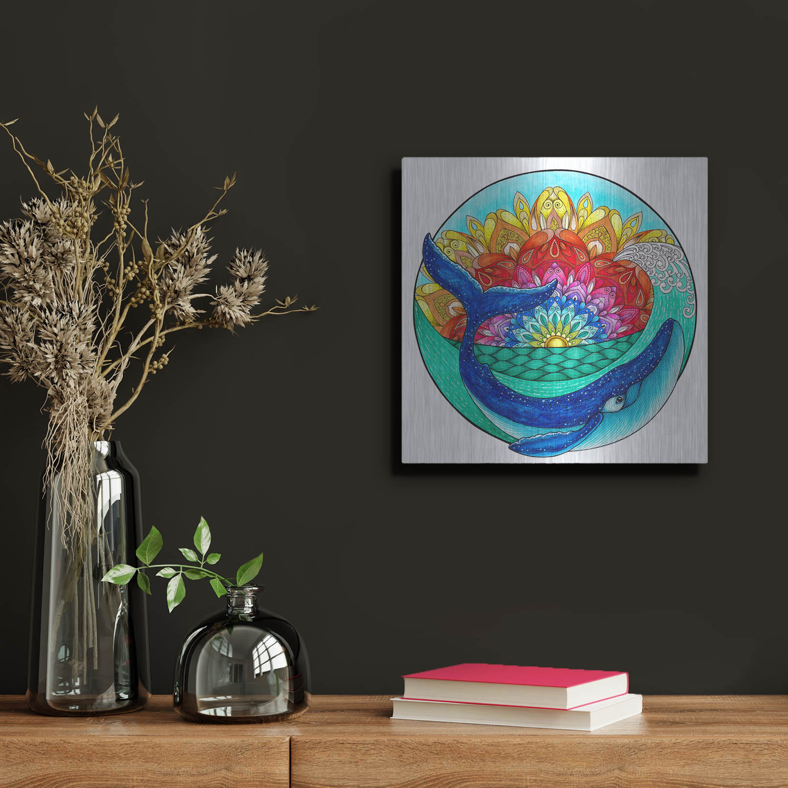 Winston Porter 'Giant In The Surf' by Hello Angel Metal Wall Art | Wayfair