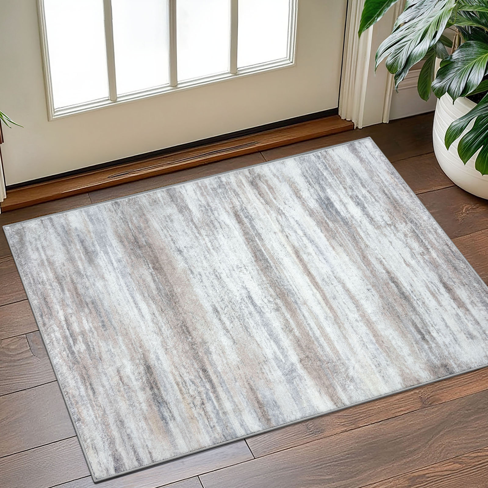 Ebern Designs Machine Washable Abstract Area Rugs - Wayfair Canada