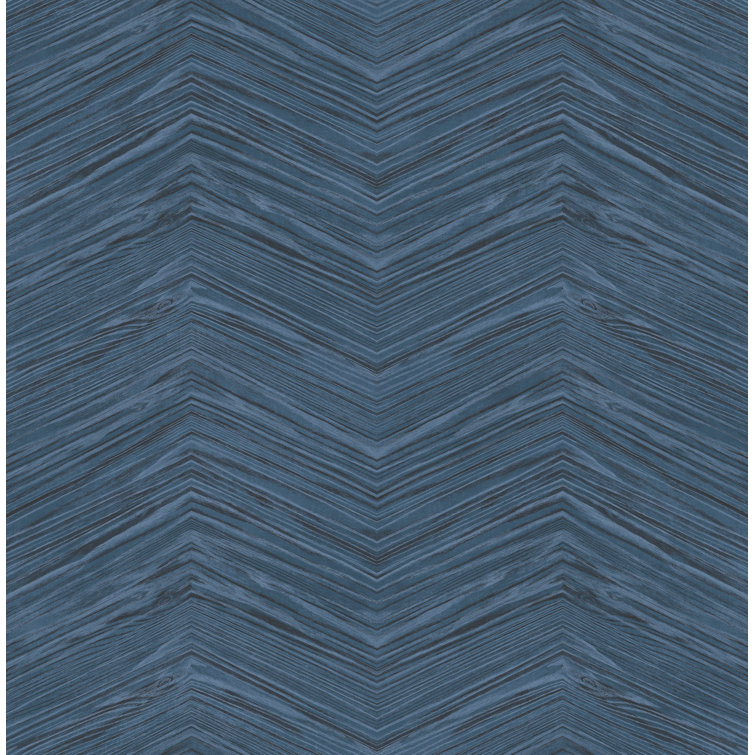 Latitude Run® Wood Chevron Peel & Stick Chevron Roll & Reviews | Wayfair