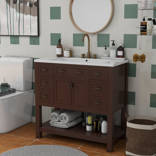 Ronbow Newcastle 30" Single Bathroom Vanity Base Only | Wayfair