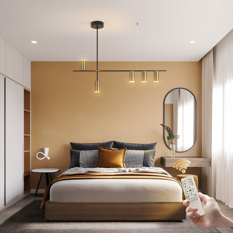 Orren Ellis Pendant Light Fixtures, Dimmable Modern Led Chandelier ...