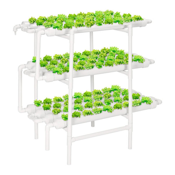 Kiflic Hydroponics Growing System 108 Plant Sites, 3 Layers Gardening ...
