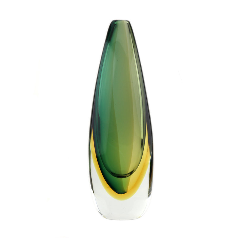 Murano Art Collection Handmade Glass Table Vase | Wayfair