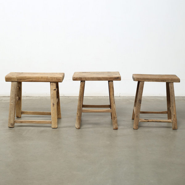 Gracie Oaks Matline Elm Bench | Wayfair