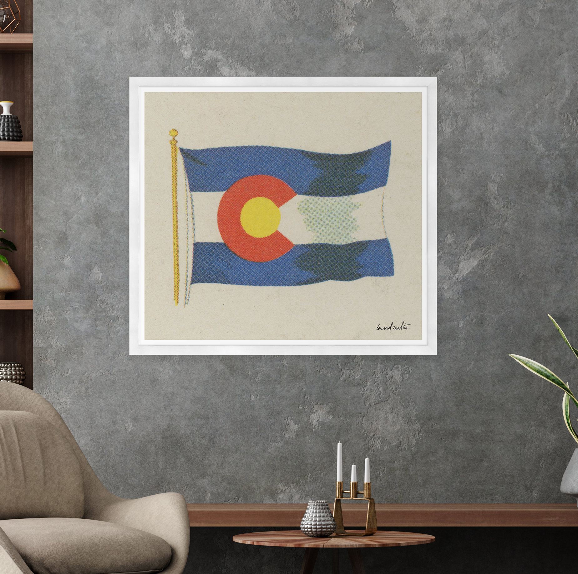 TK Home Colorado - Picture Frame Print | Wayfair