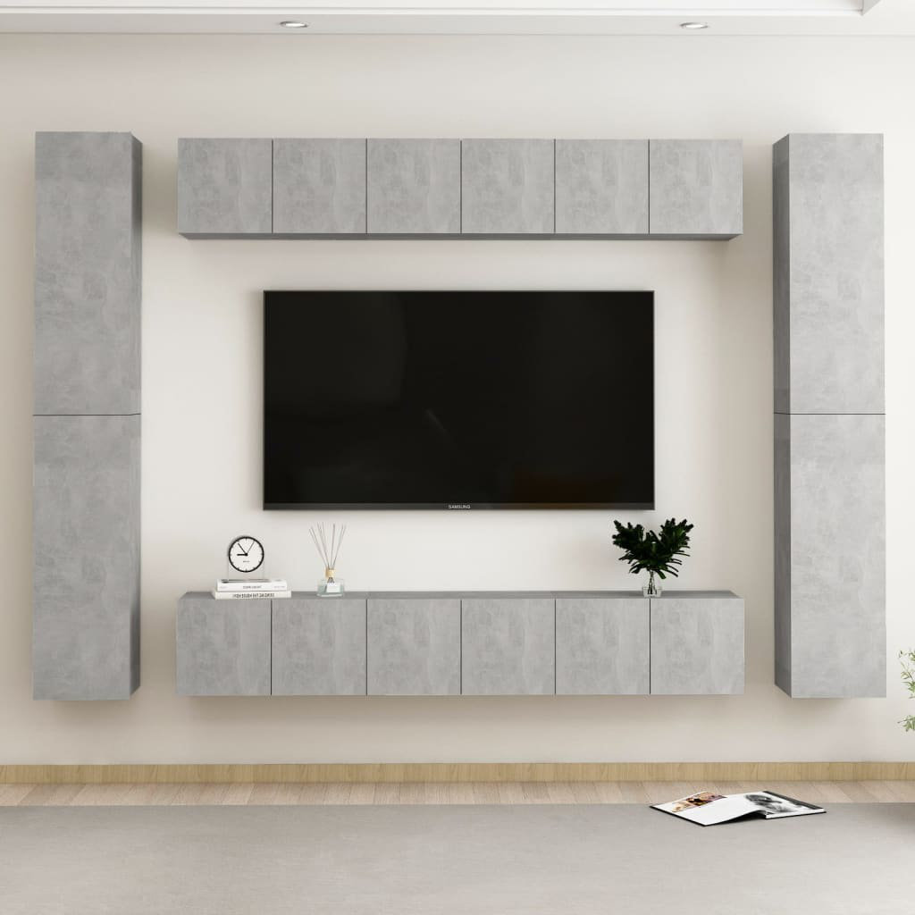 Hokku Designs TV Stand Set TV Console Sideboard TV Unit Cupboard ...