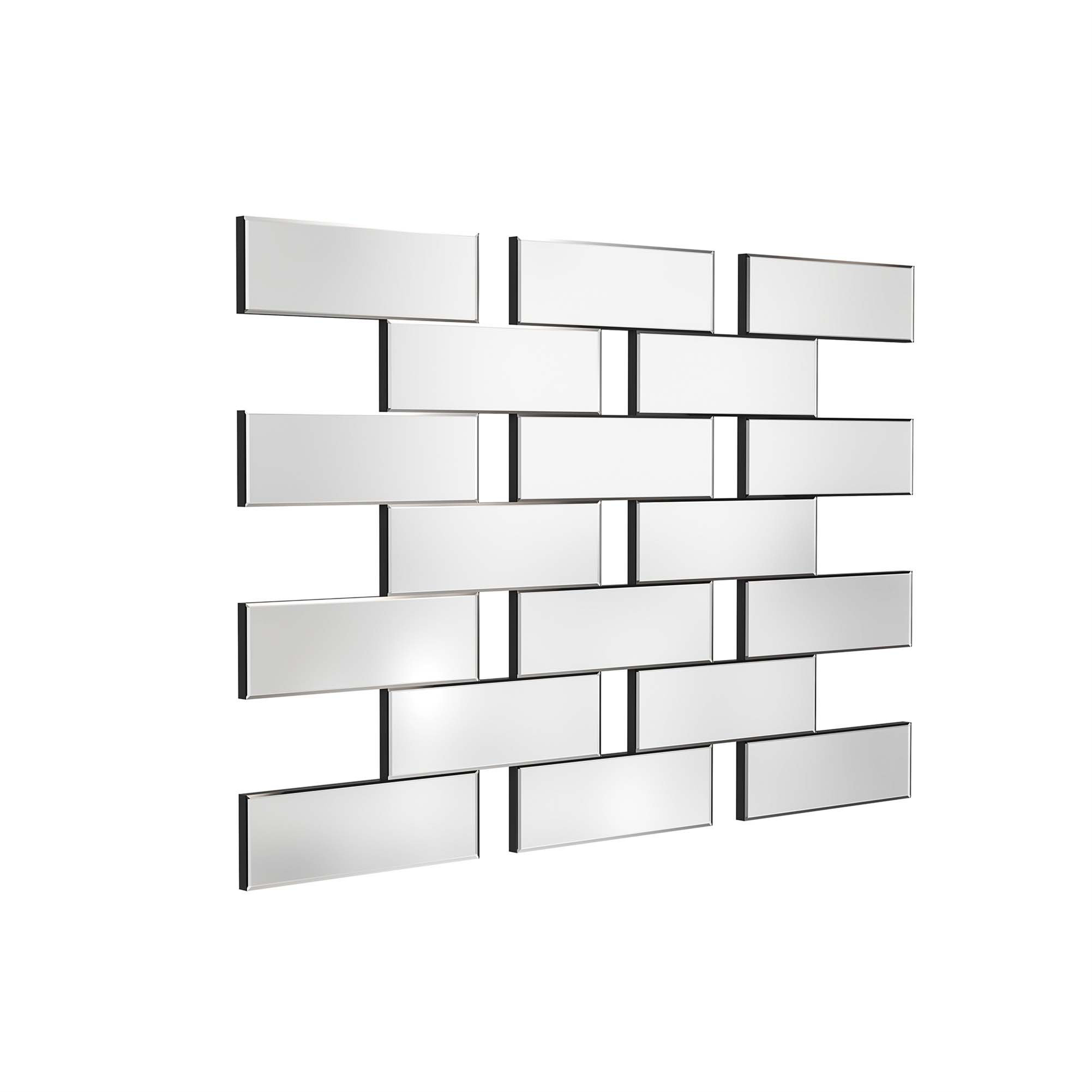 Wade Logan® Cheskey Large Framless Rectangular Accent Wall Mirror | Wayfair