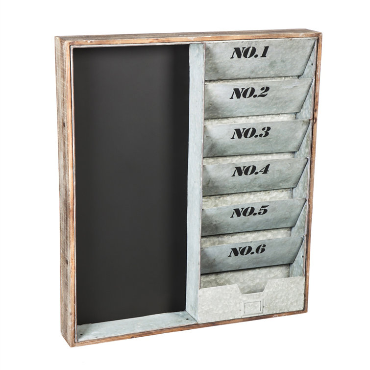 August Grove® Metal Chalkboard | Wayfair