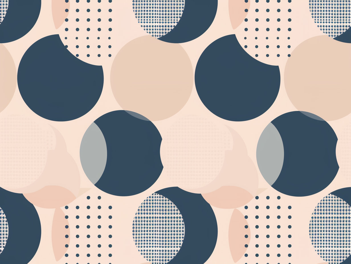 VisionDecor Pastel Circles Bedding Cool Pattern Comforter Dotted ...