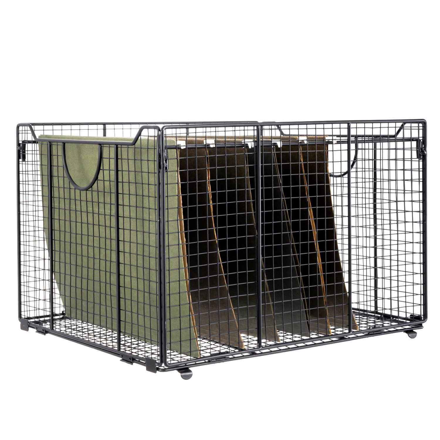 Rebrilliant Metal Mesh Collapsible File Organizer - Wayfair Canada