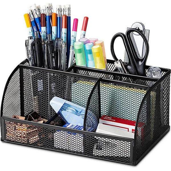 Inbox Zero Metal Desk Organizer | Wayfair