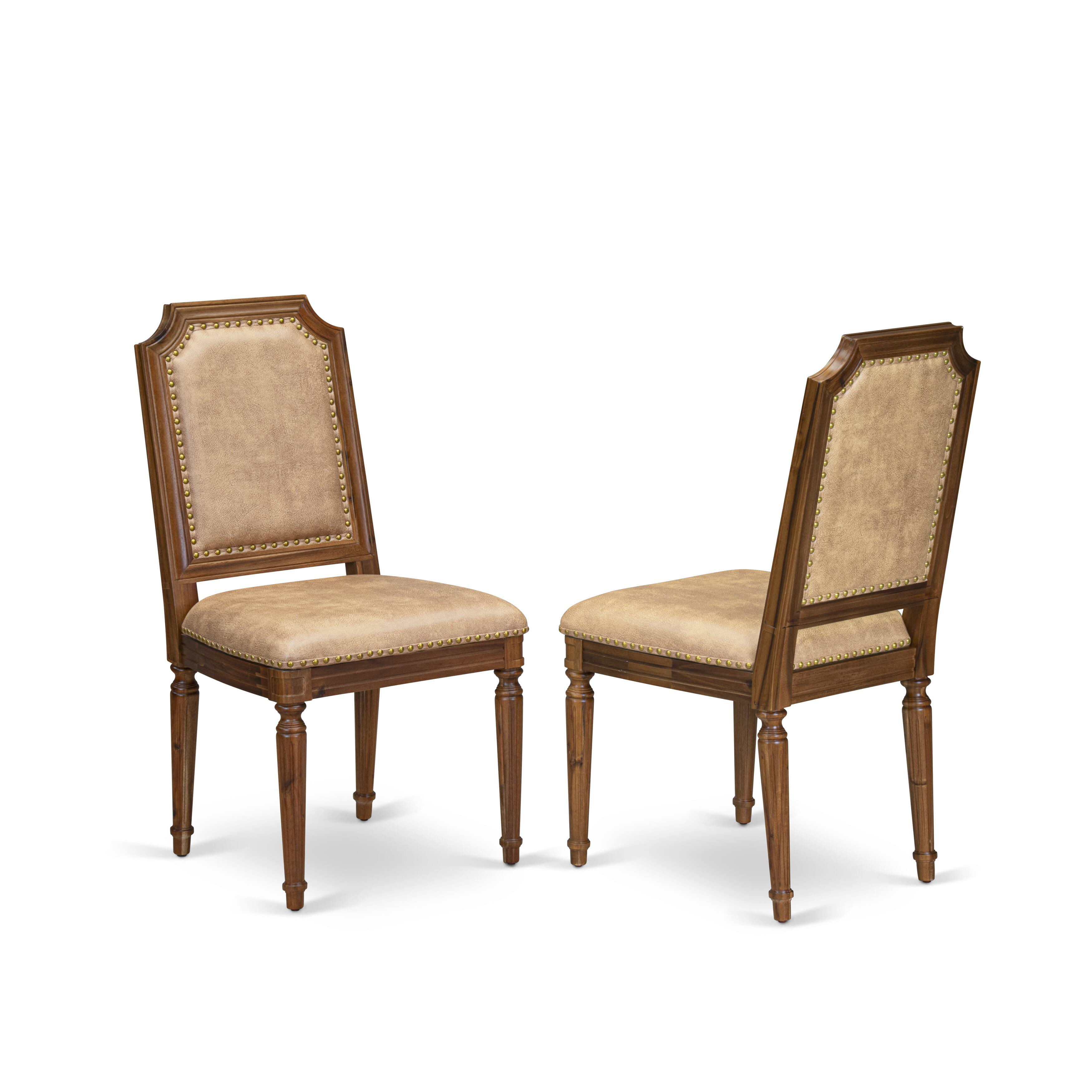 Darby Home Co Parson Chairs with Polyester Padded Chairs, set of 2 ...
