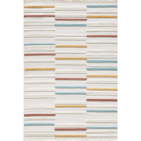 Ebern Designs Square Moktar Modern Machine Woven 160x160 Area Rug ...