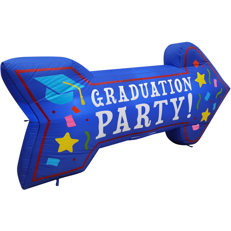 Fraser Hill Farm Graduation Party Arrow Inflatable | Wayfair