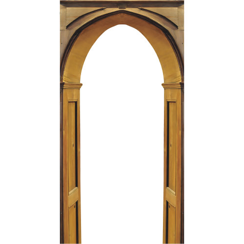 Wet Paint Printing Arch Way Prop Cardboard Cutout Standee Standup | Wayfair