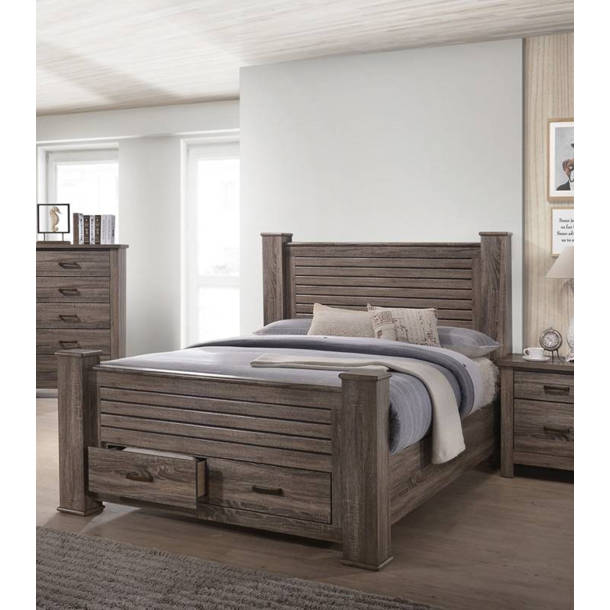 Loon Peak® Dedrea Upholstered Storage Bed 5 Piece Bedroom Set | Wayfair