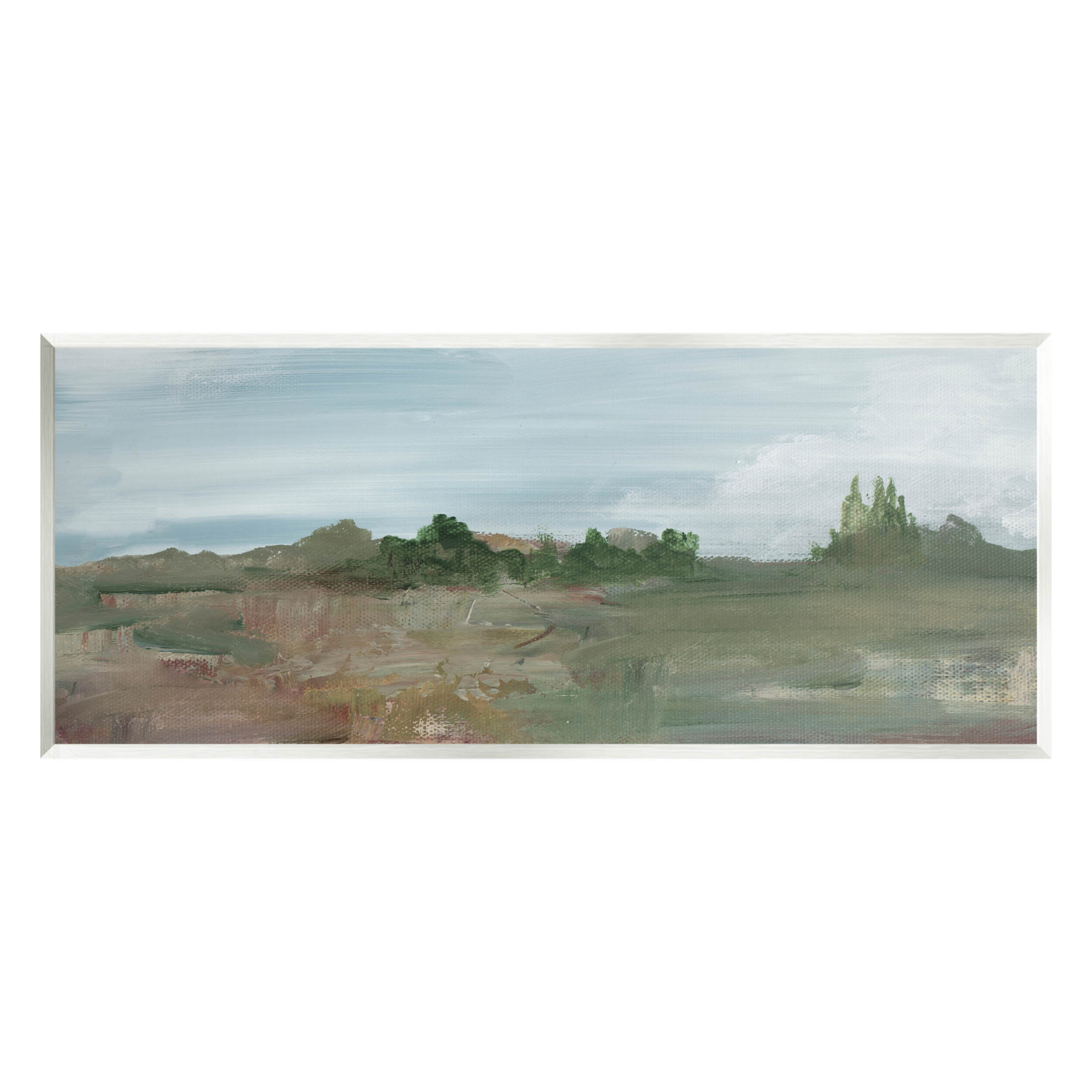 Stupell Industries Abstract Rural Landscape Wall Plaque Art By Robin ...