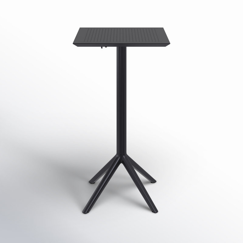 AllModern Farrah Square Outdoor Folding Bar Table & Reviews | Wayfair