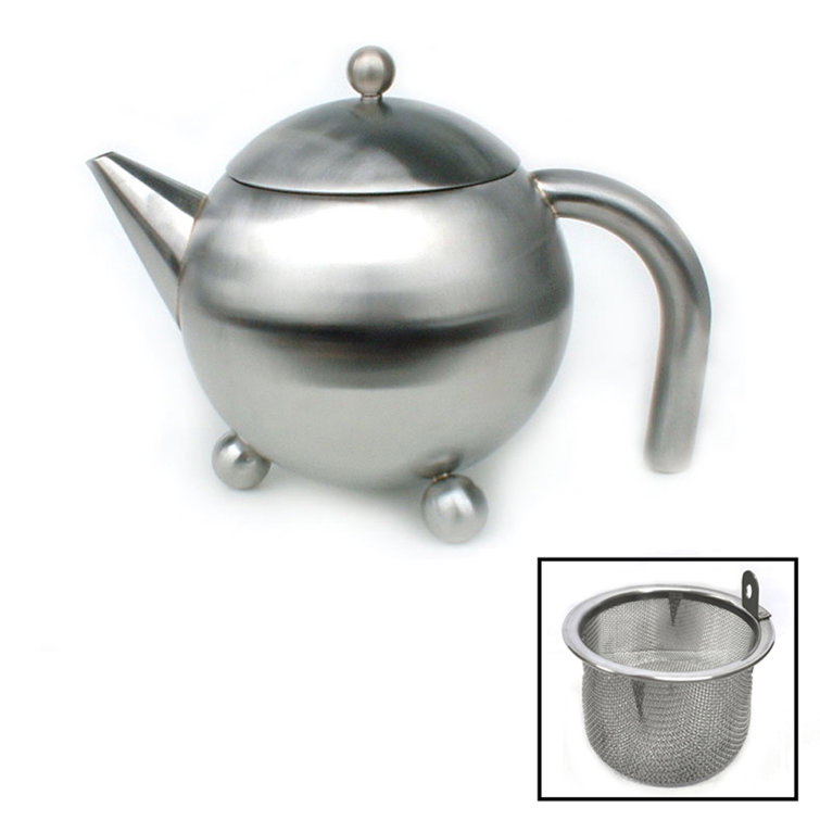 Cuisinox 48oz. Stainless Steel Teapot & Reviews | Wayfair