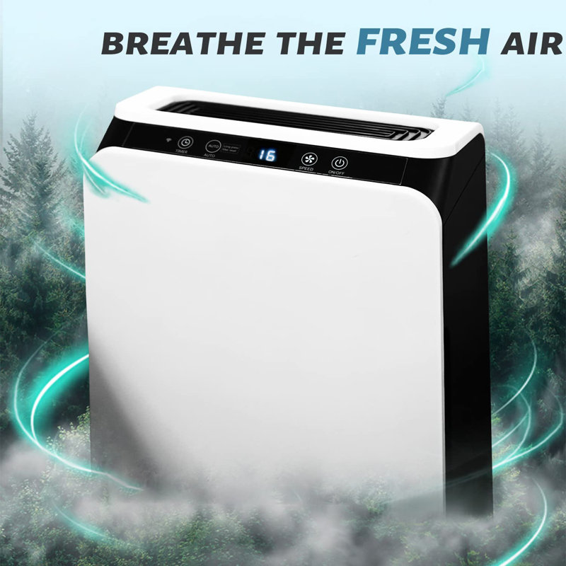 ZHONGSHAN WECELEH Smart WIFI Air Purifier with True HEPA Filter ...