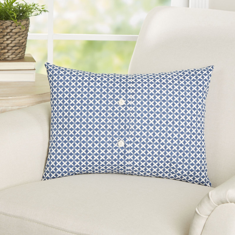 Taylor Linens Charleston Boudoir Cotton Lumbar Pillow | Wayfair