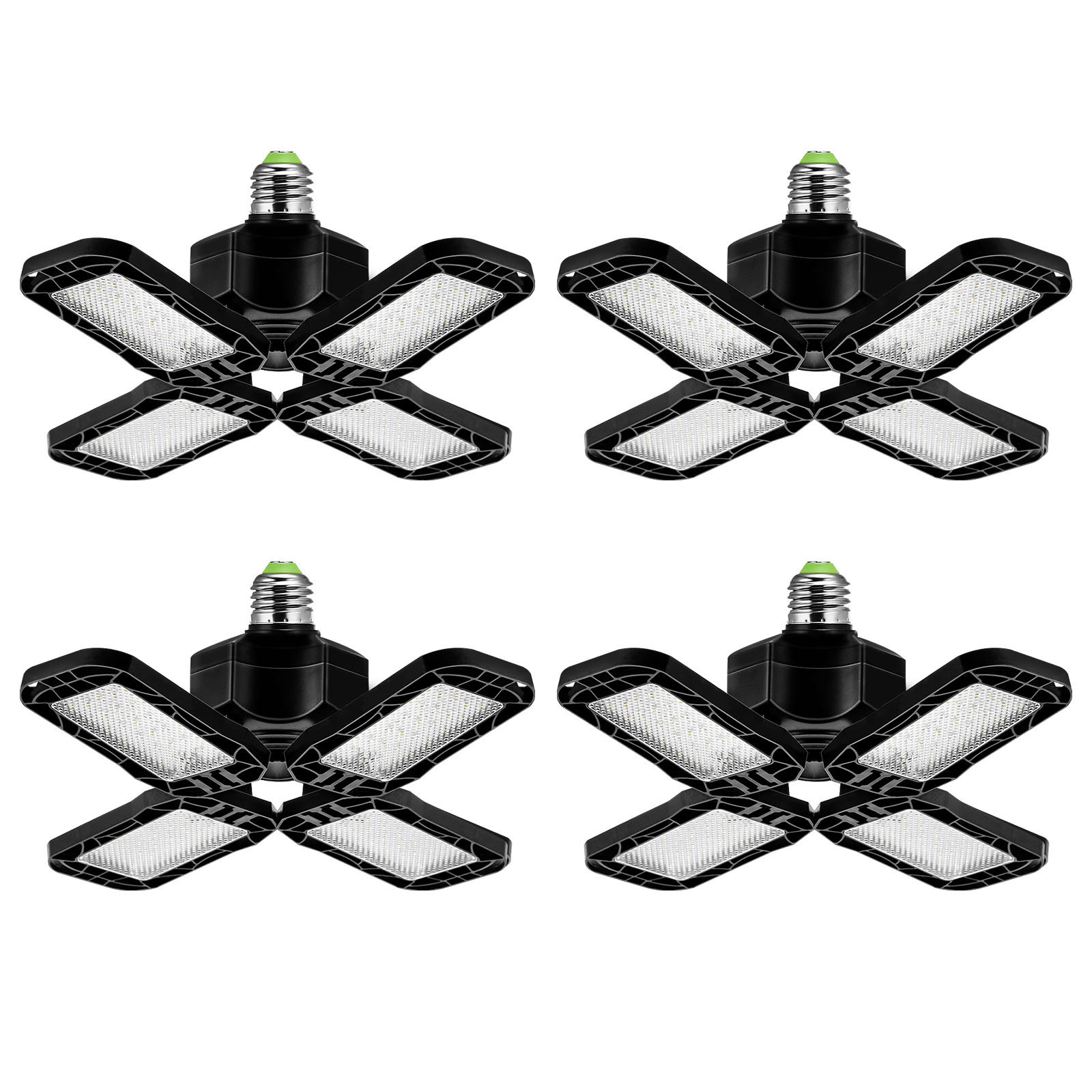 LOHASLED 80W LED Deformable Garage Multi-Directional LED Ceiling Light ...