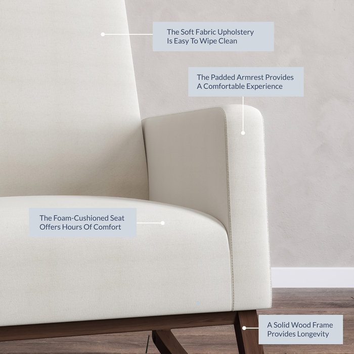 George Oliver Jancar Rocking Chair & Reviews | Wayfair
