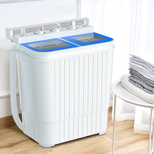 SUNCROWN 6.2 Cubic Feet cu. ft. Portable Washer & Dryer Combo with ...