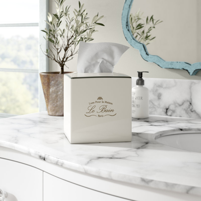 Ophelia & Co. Pabst Paris Connection Le Bain Tissue Box Cover & Reviews ...